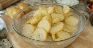 Why do you soak French Fries in water before frying?